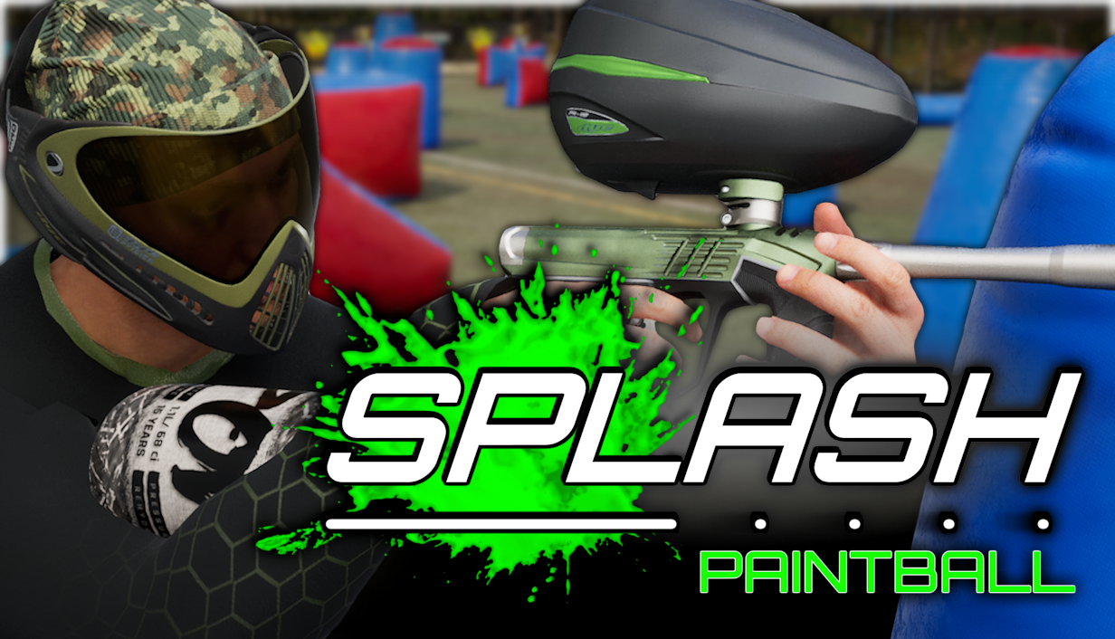 SPLASH – Paintball Videospiel | Authentisches FPS Paintball Game